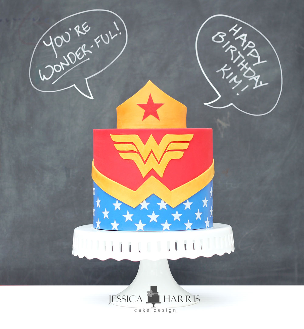 Wonder Woman Cake